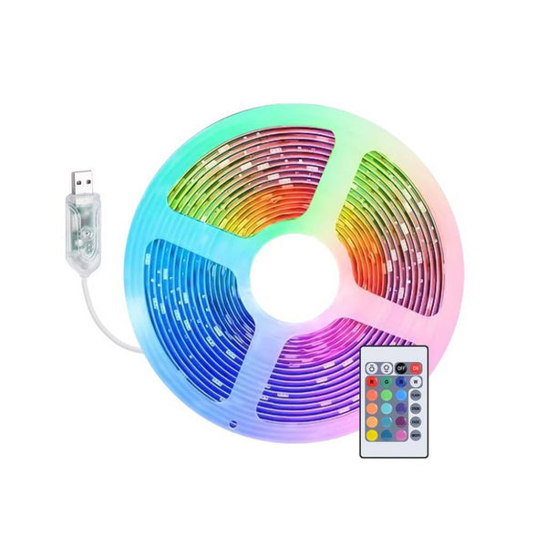 Guia de Luces LED RGB con Control Remoto y APP – RPM Tecno